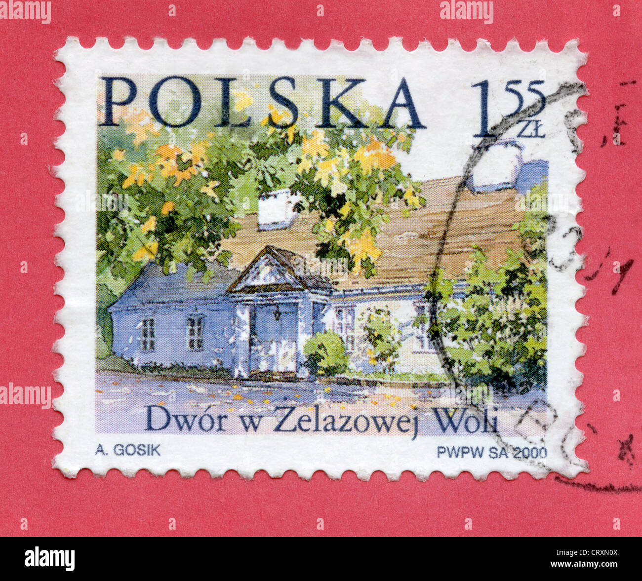 Polish stamp hi-res stock photography and images - Alamy