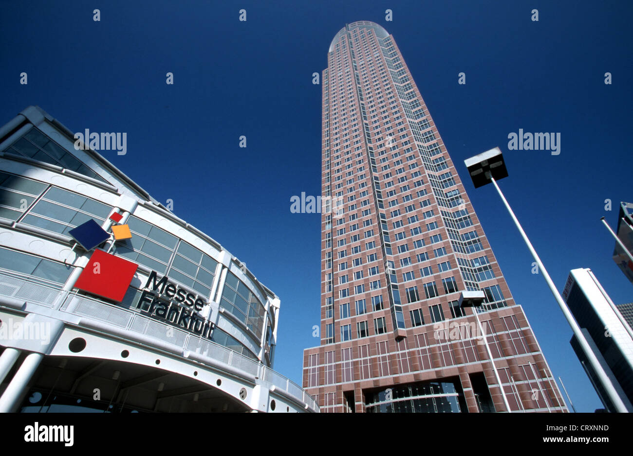 Messeturm horizontal hi-res stock photography and images - Alamy