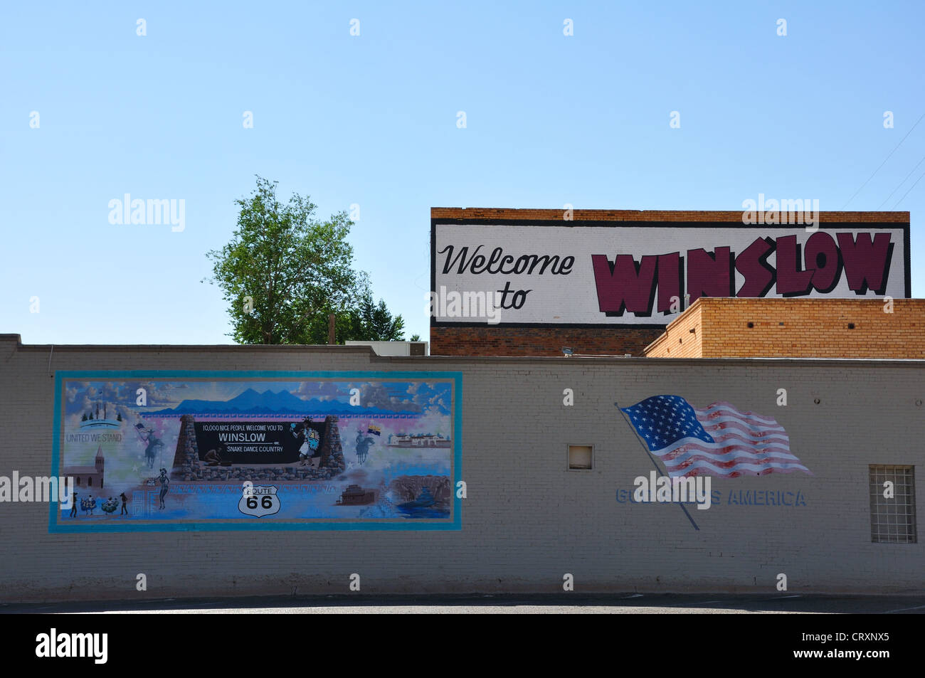 Mural on historic route 66 hi-res stock photography and images - Alamy