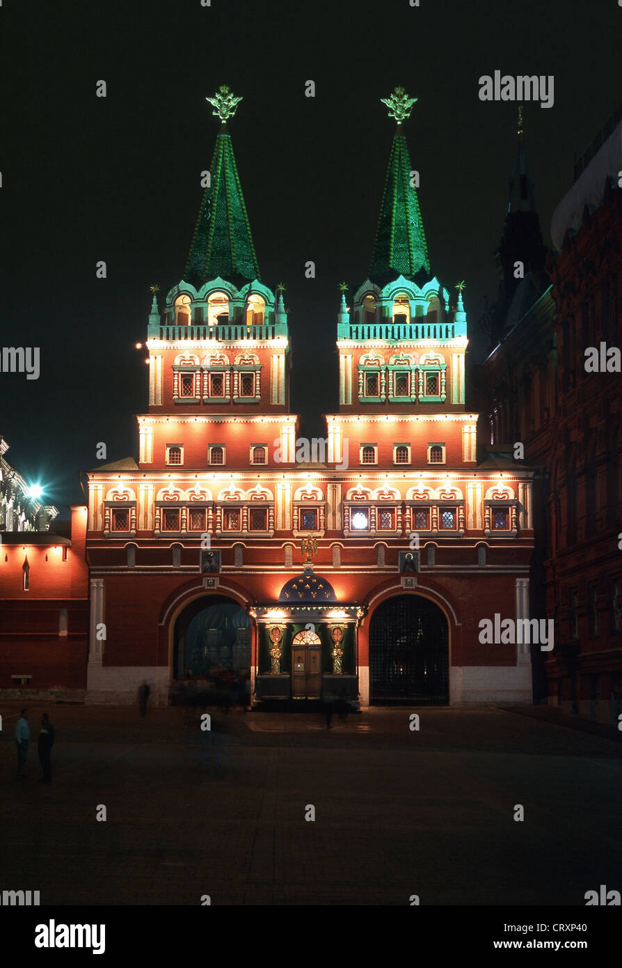 The iberian resurrection gate of moscow hi-res stock photography and ...
