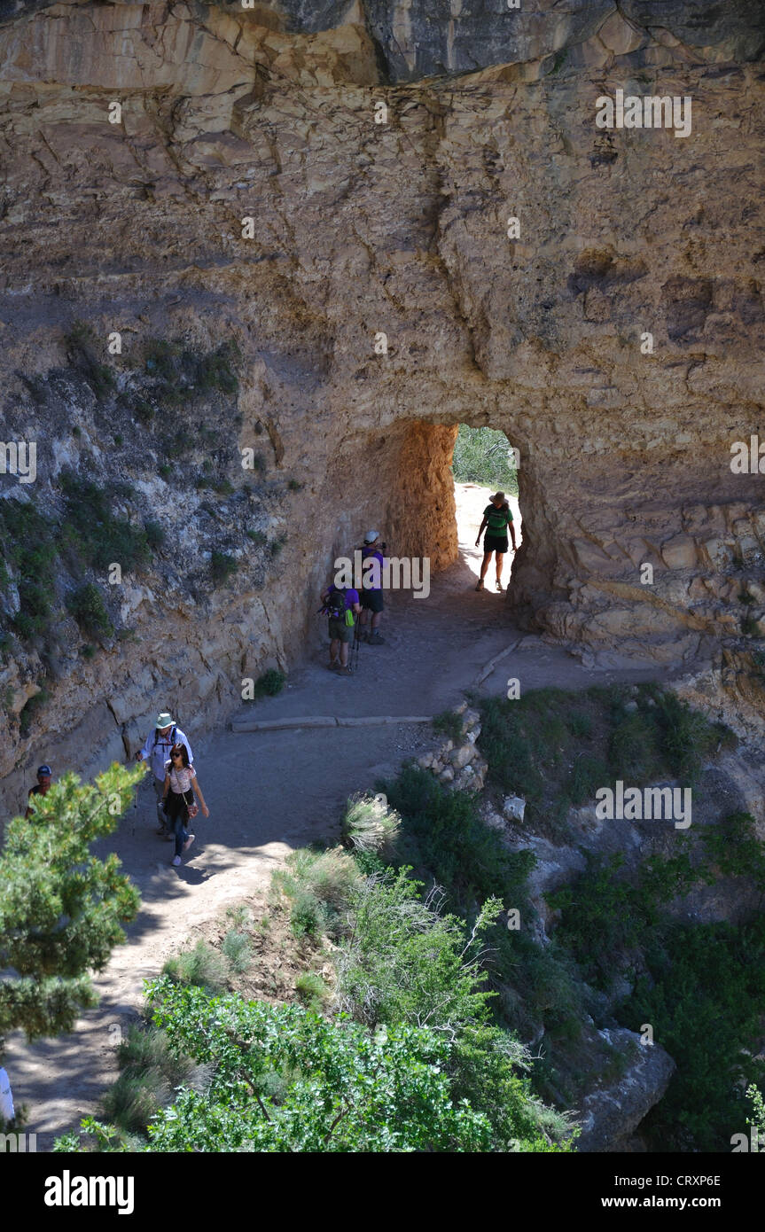 Bright Angel trail, Grand Canyon, Arizona, USA Stock Photo - Alamy