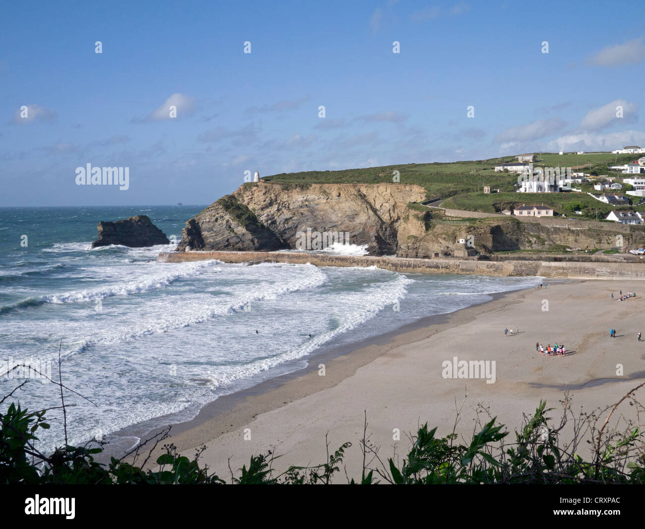 Portreath Beach Cornwall High Resolution Stock Photography and Images ...
