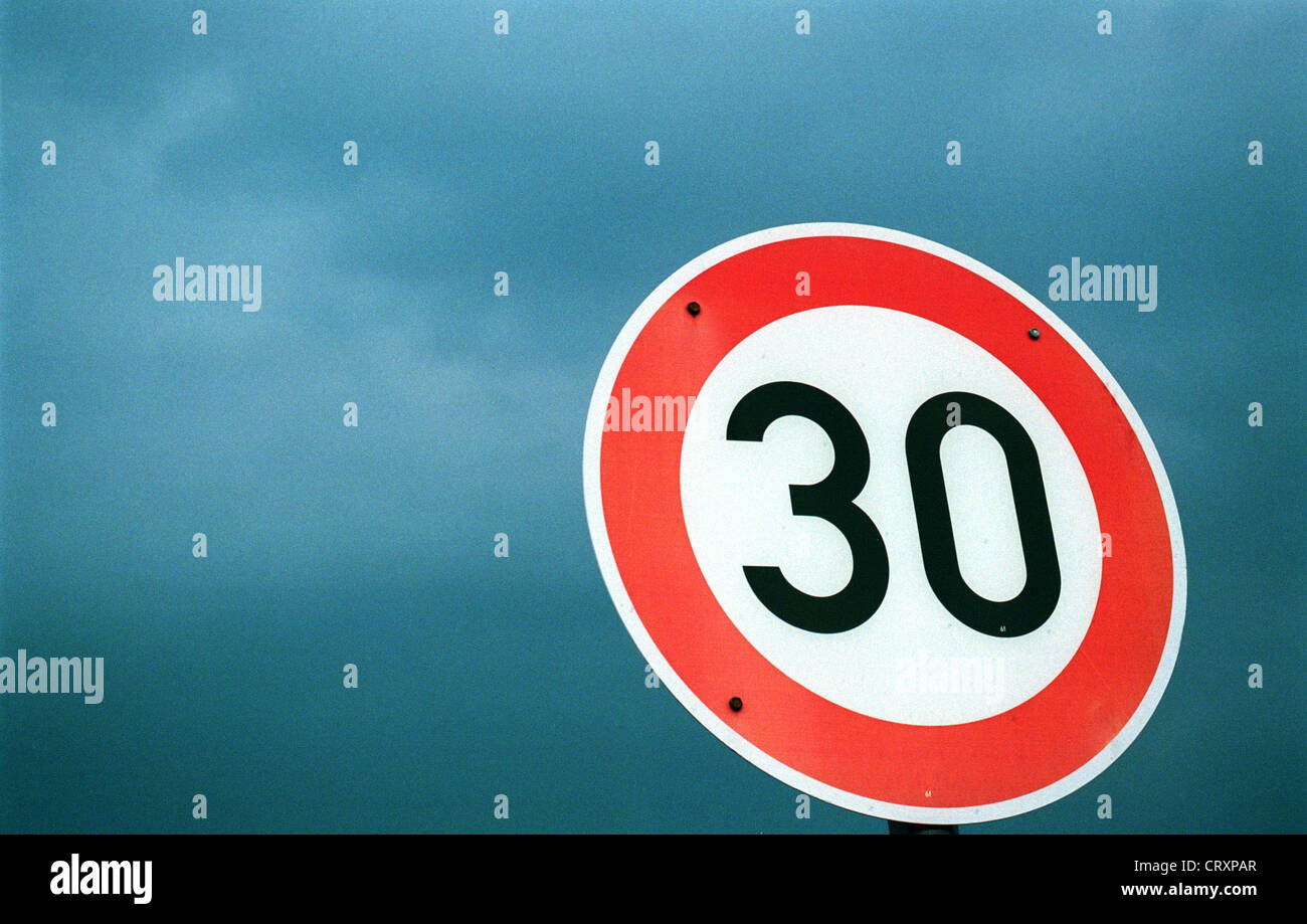 30 sign hi-res stock photography and images - Alamy