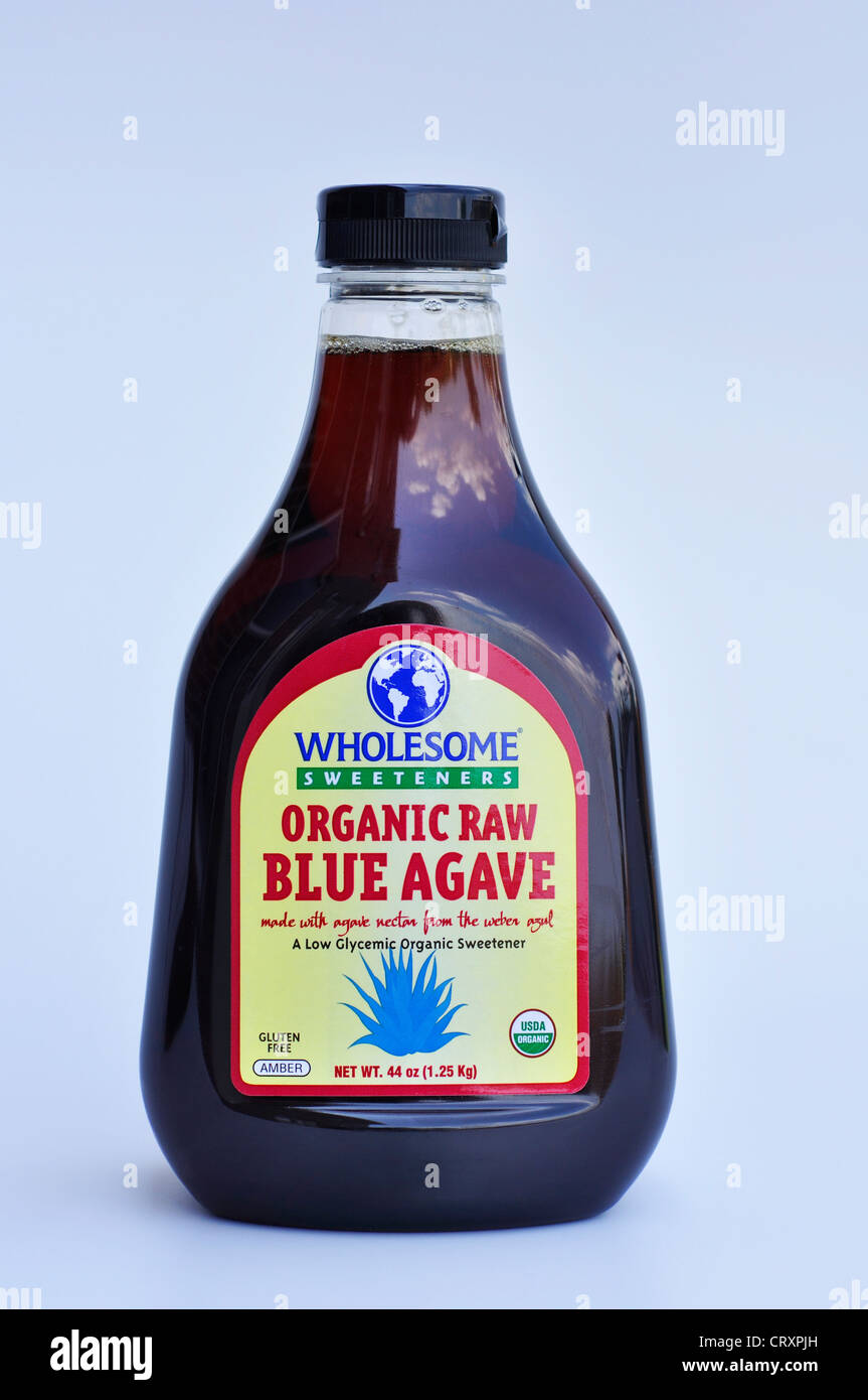 Organic blue agave syrup Stock Photo - Alamy