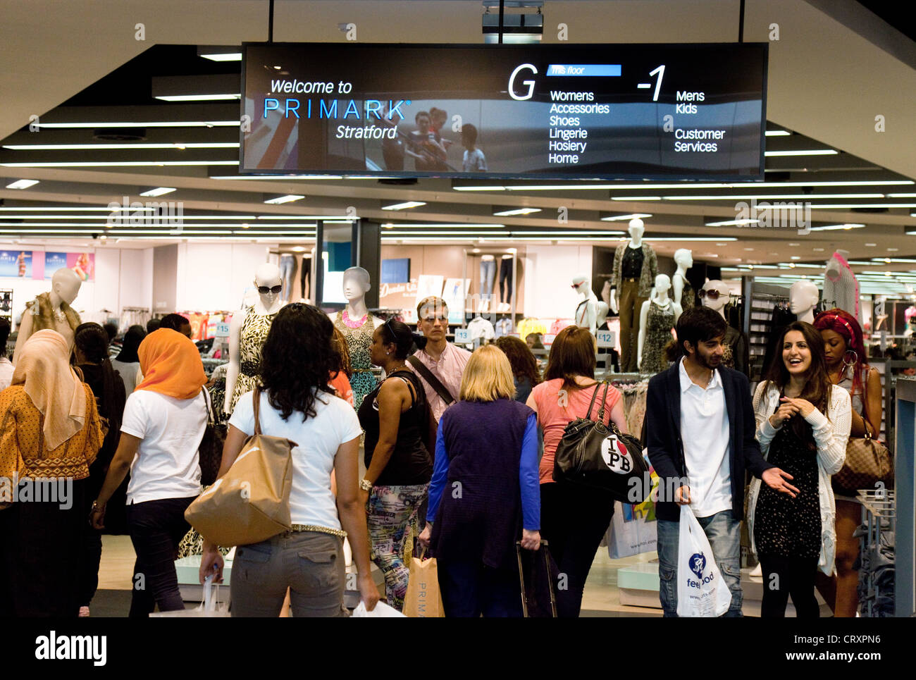 Primark inside hi-res stock photography and images - Alamy