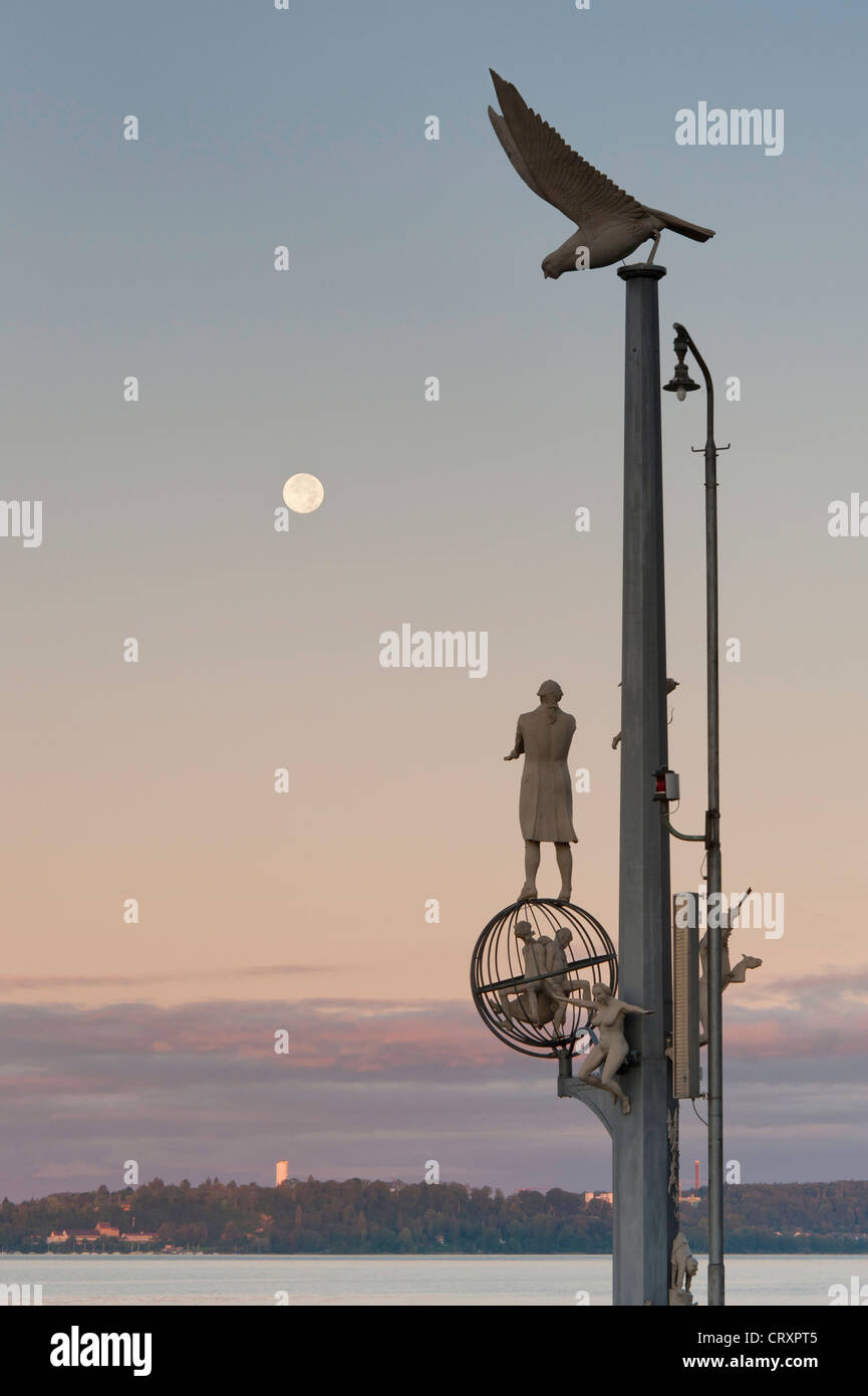 Statue meersburg lake constance germany hi-res stock photography and ...