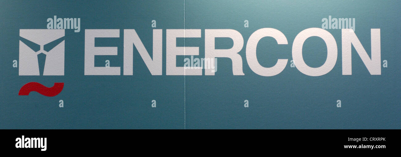 Logo of Enercon GmbH Germany Stock Photo - Alamy