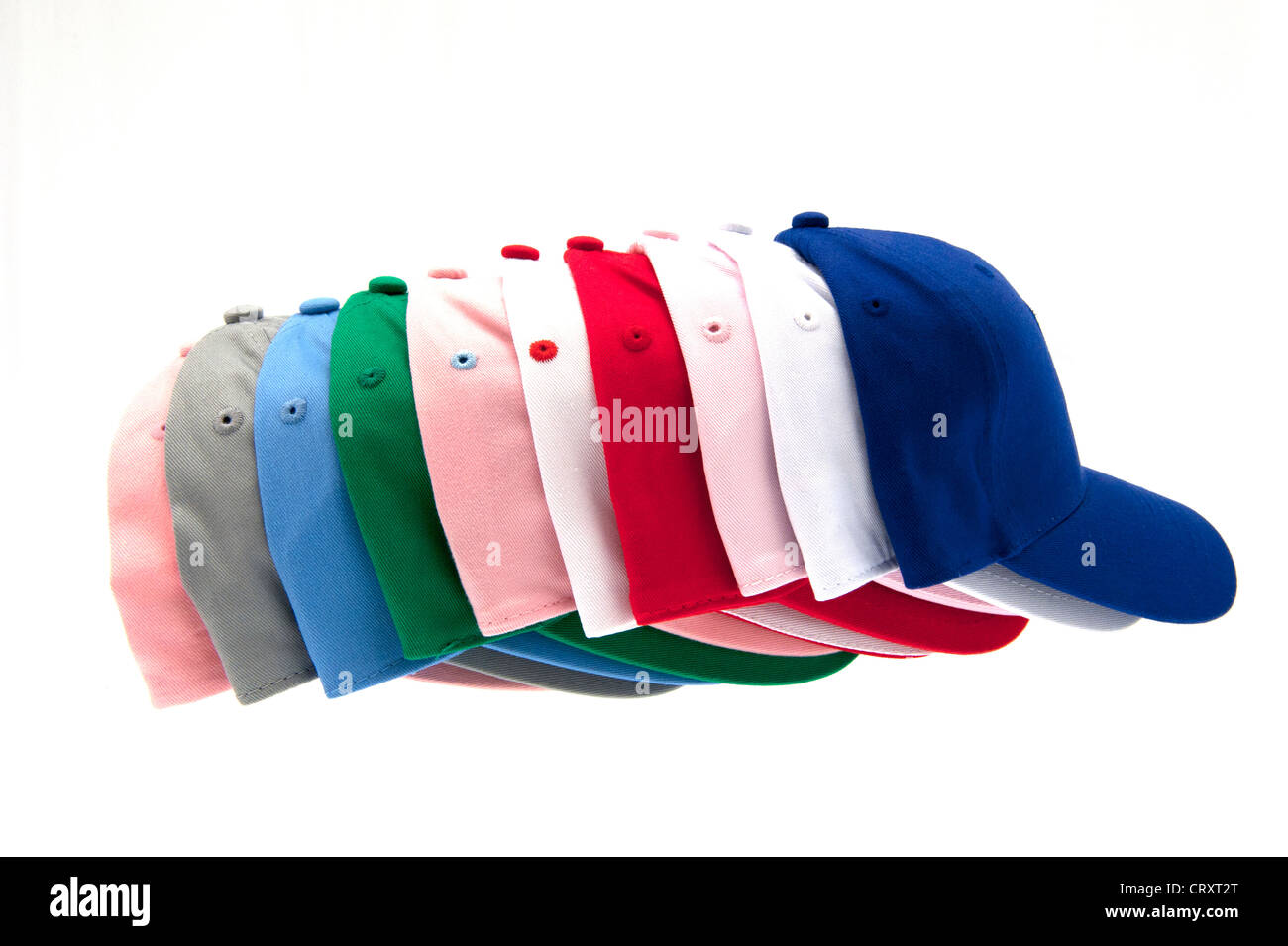 Row of caps hi-res stock photography and images - Alamy