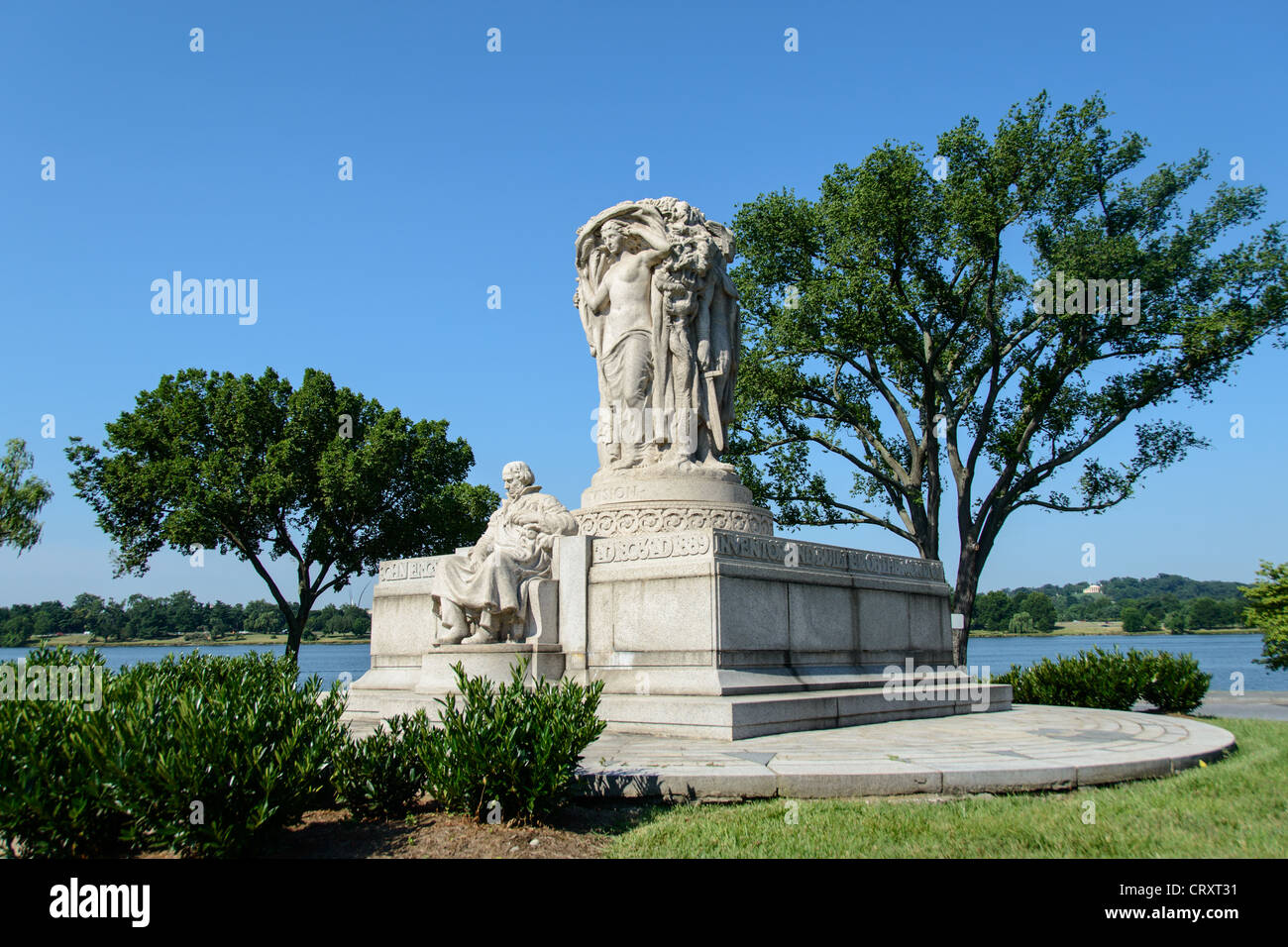 John ericsson memorial images hi-res stock photography and images - Alamy