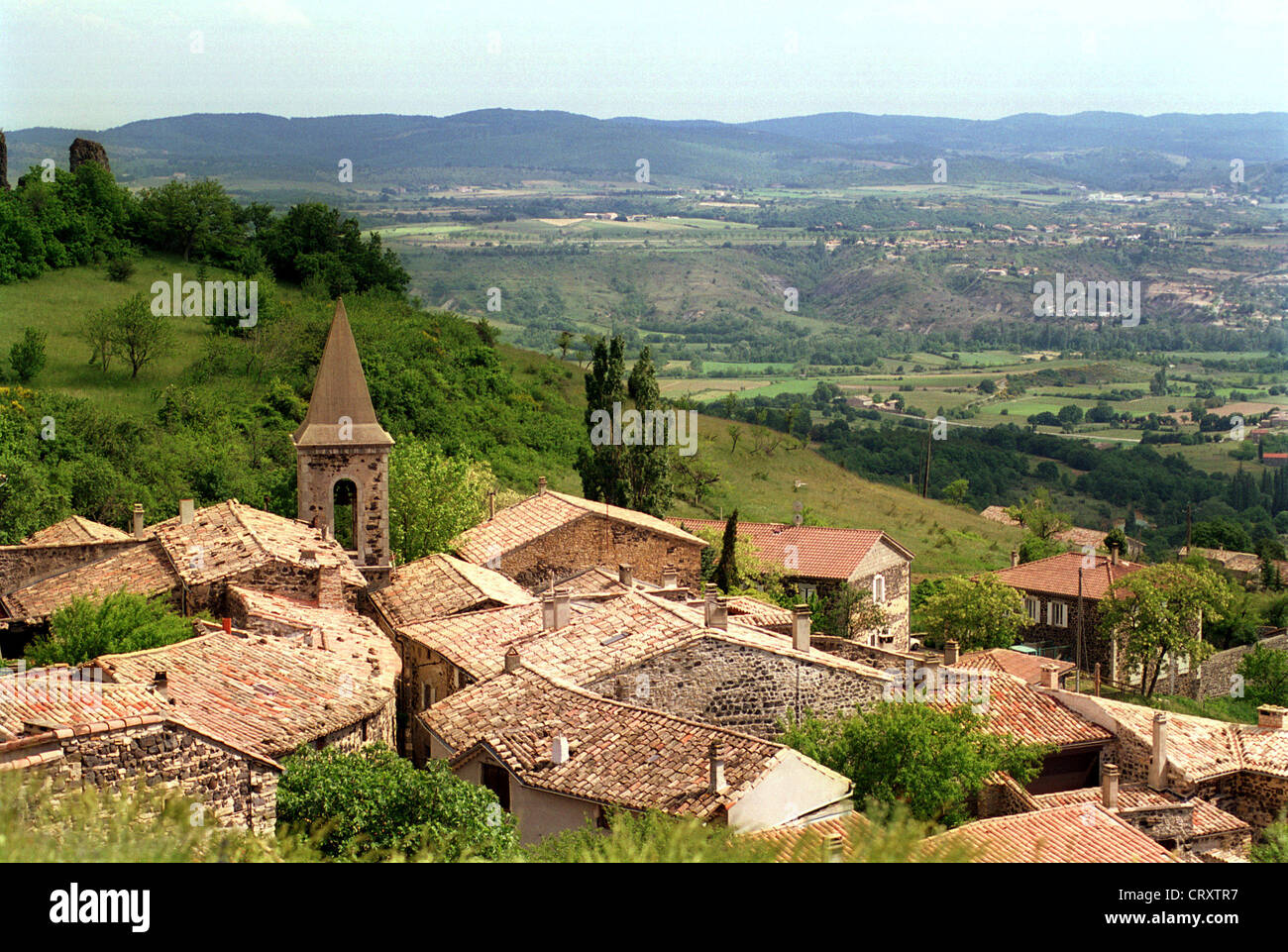 Mirabel in the Ardeche, southern France Stock Photo - Alamy