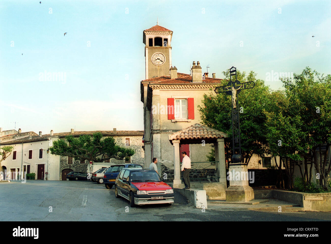 Alba-la-Romaine in the Ardeche, southern France Stock Photo - Alamy