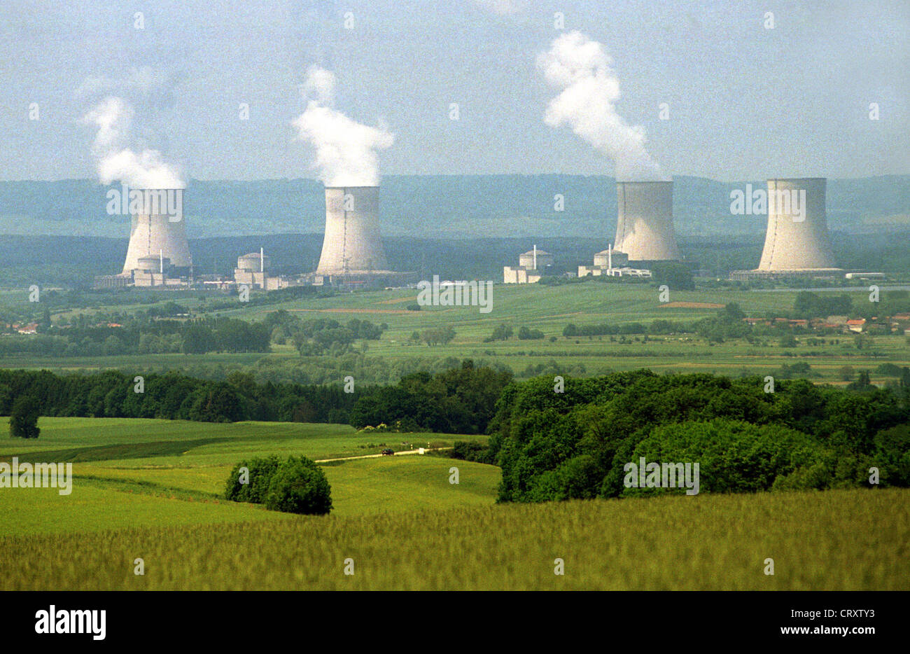 Cattenom nuclear power plant french hi-res stock photography and images ...