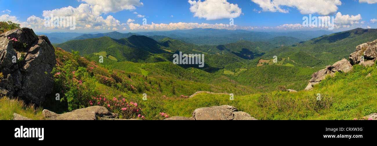 Purple blue ridge mountain hi-res stock photography and images - Alamy