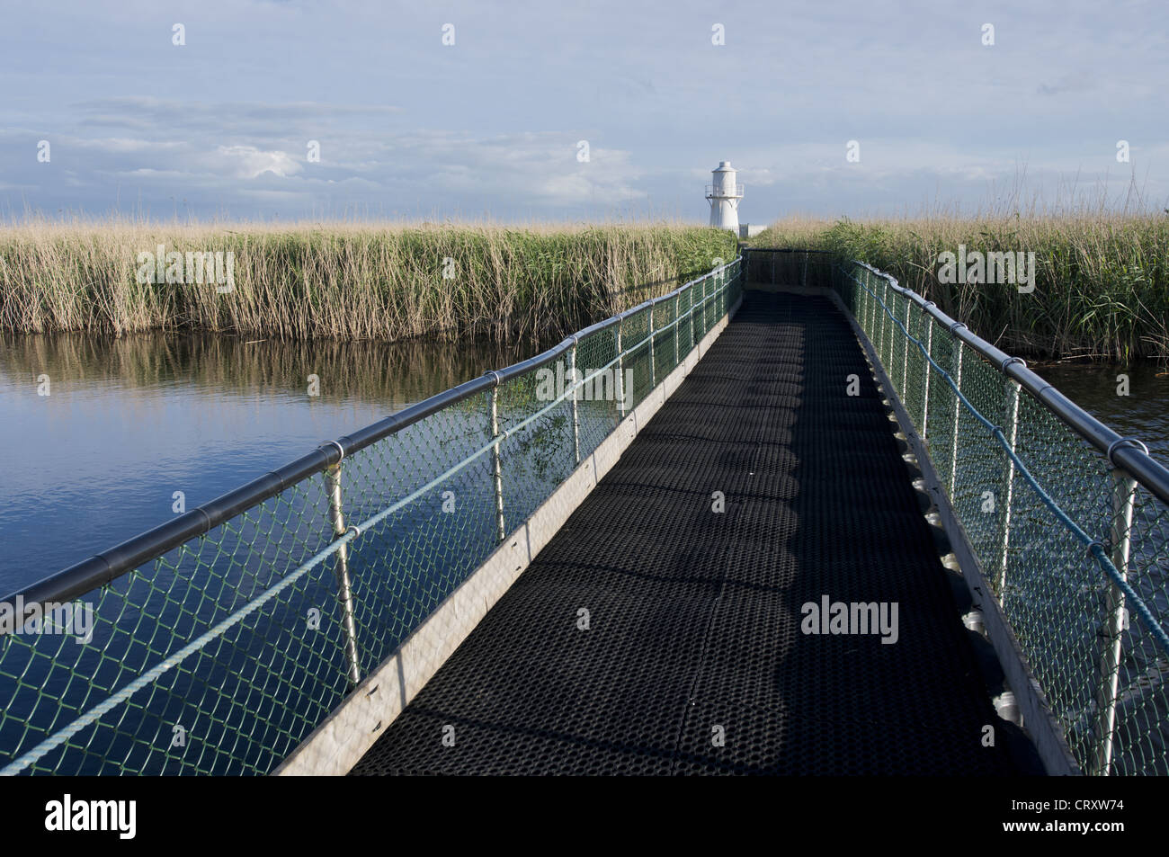 Newport Wetlands, Gwent levels, South Wales Stock Photo - Alamy