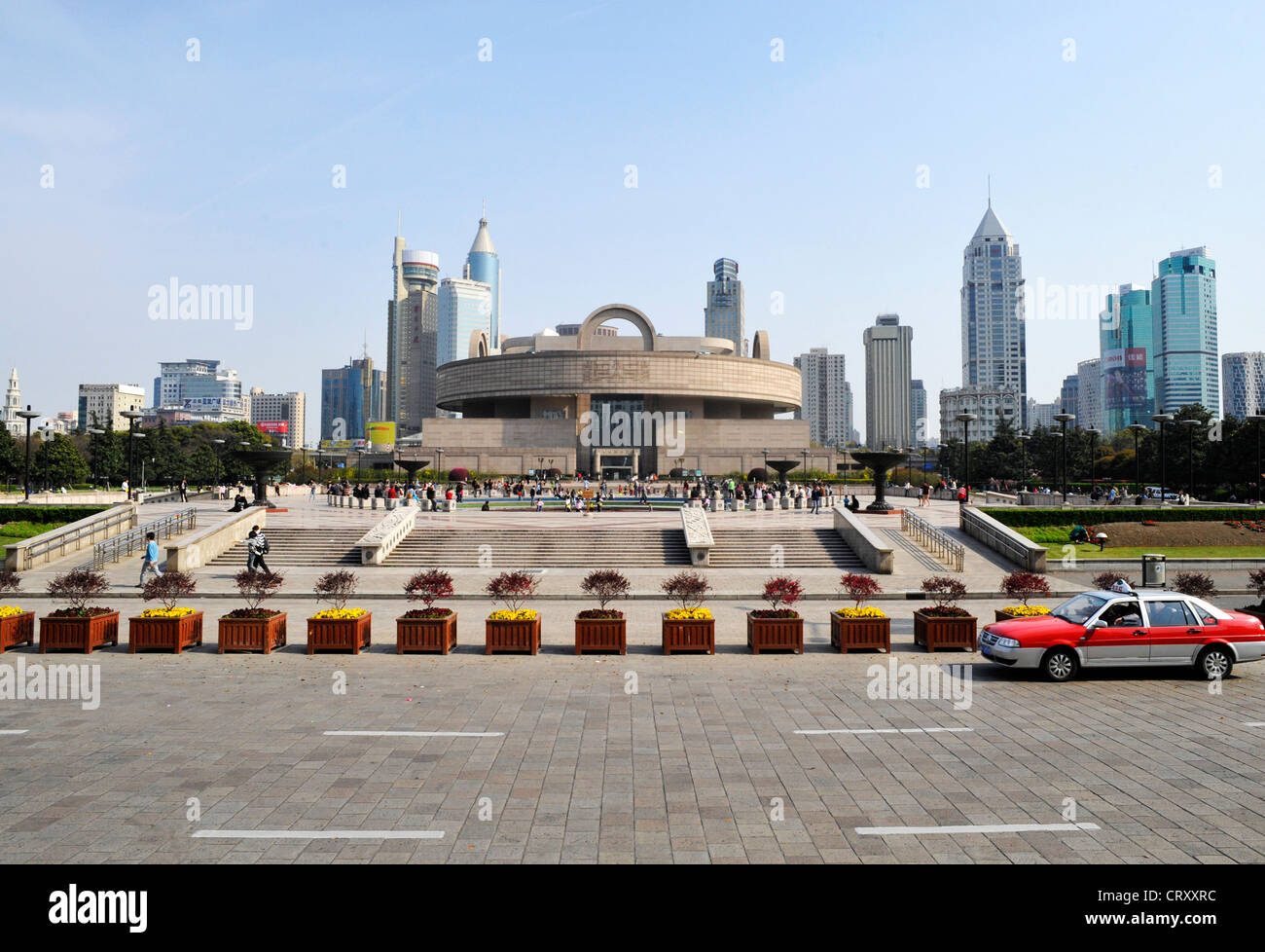 Shanghai Museum, Renmin Square, China Stock Photo - Alamy