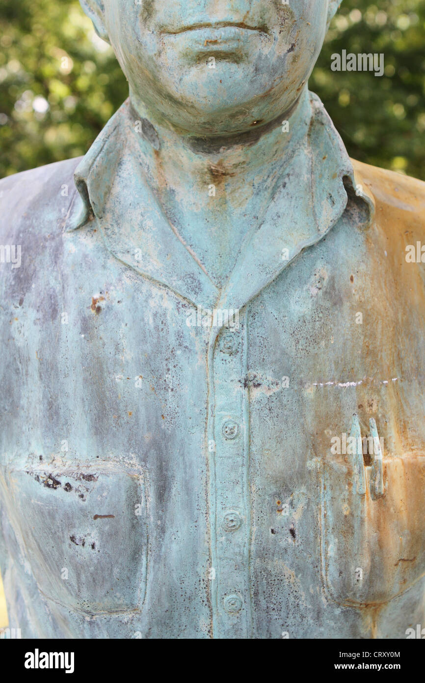 A statue of a man Stock Photo - Alamy