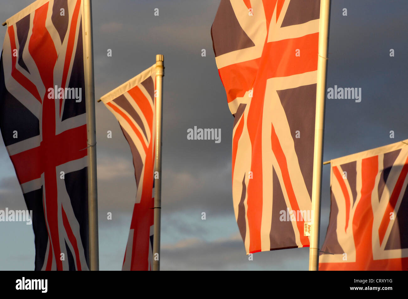 Union Jack flags Stock Photo - Alamy