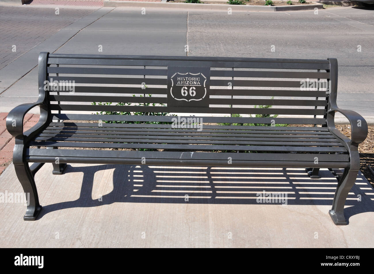 Winslow, Arizona, USA - a town along the Historic Route 66 Stock Photo ...