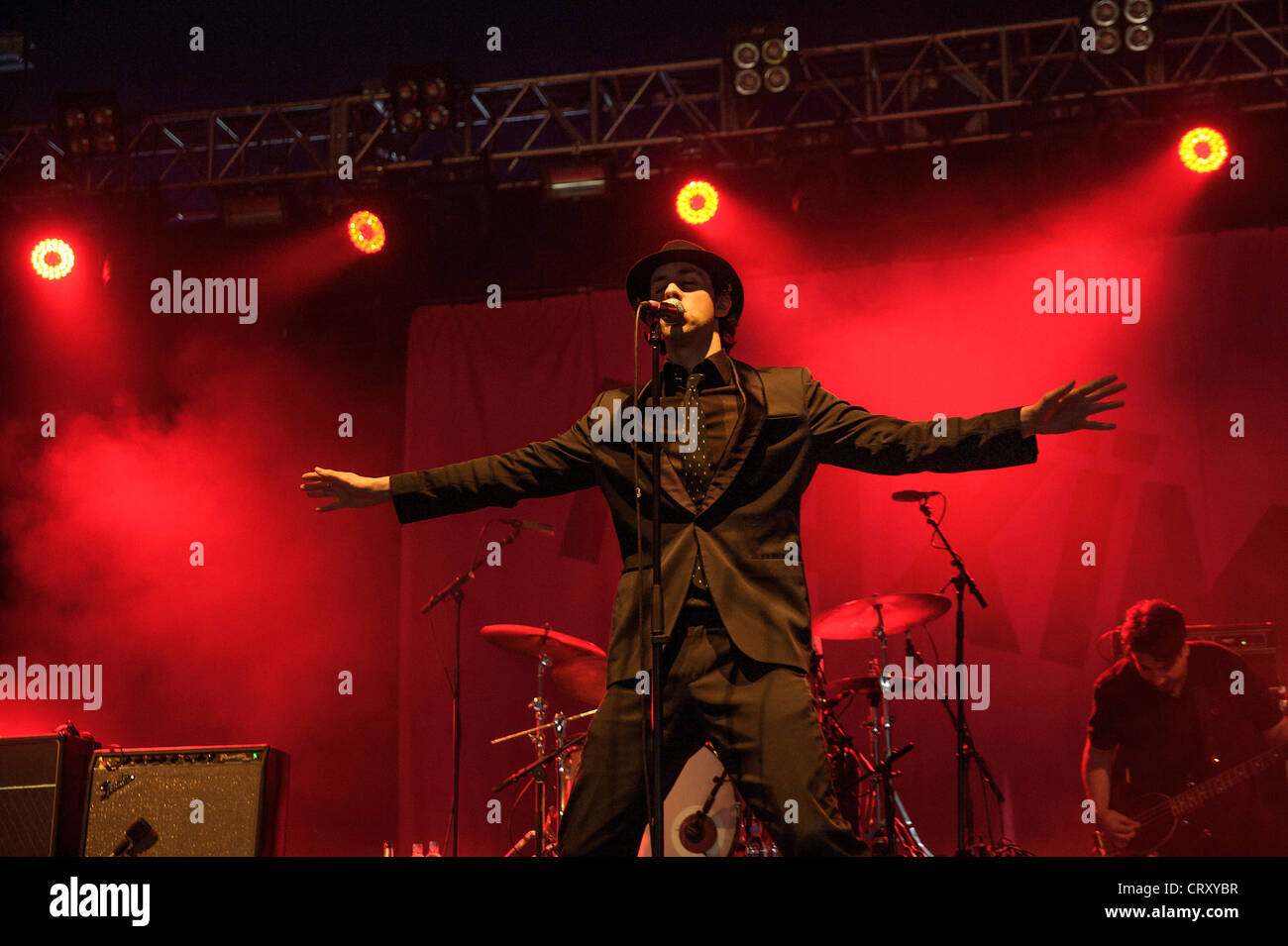 MAXIMO PARK plays Hop Farm Music Festival on 30/06/2012 at Hop Farm ...