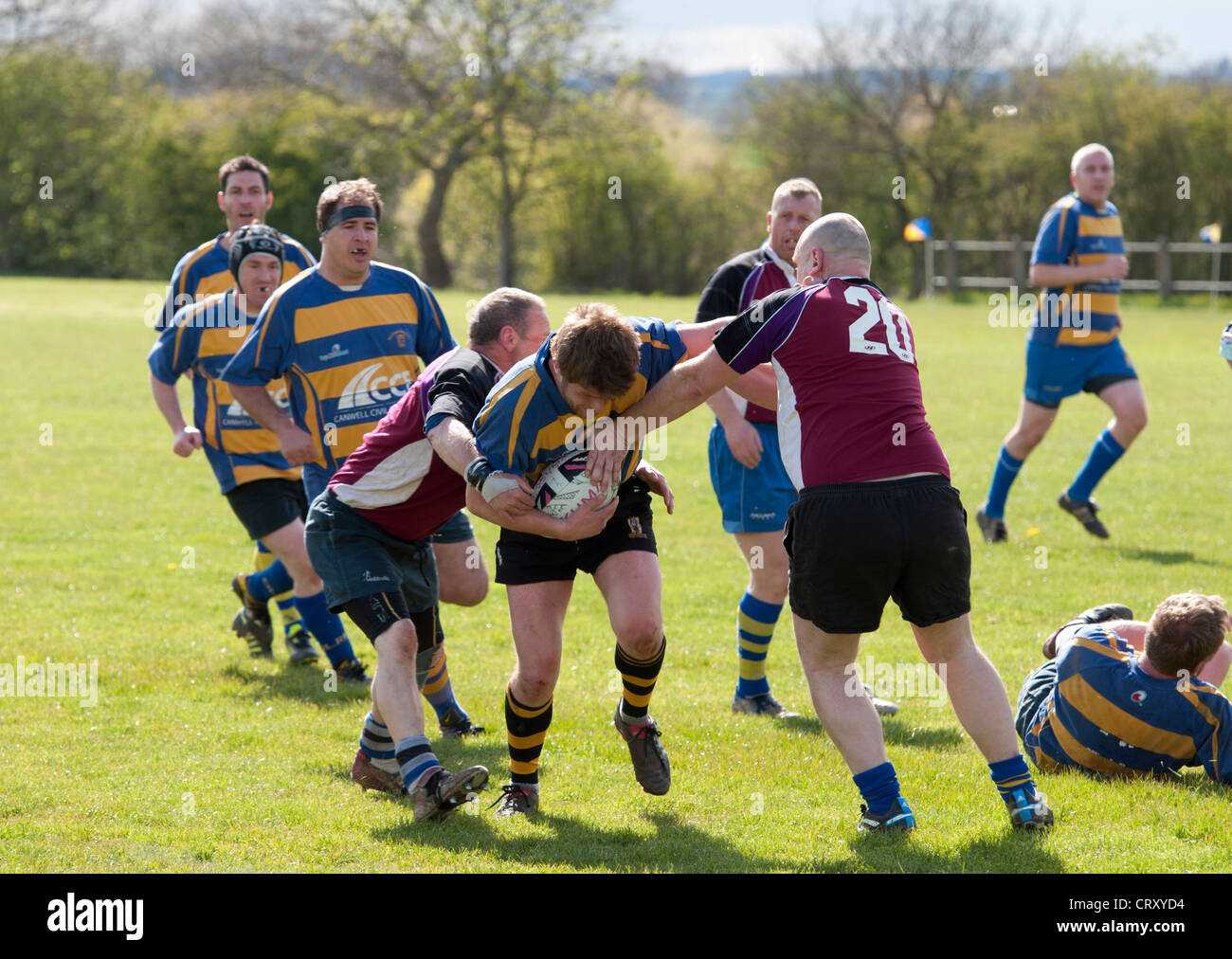 Amateur rugby players hi-res stock photography and images - Alamy