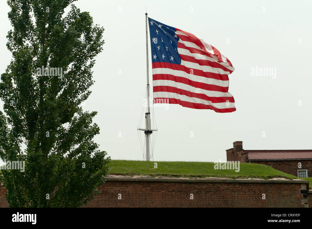 Fort mchenry flag hi-res stock photography and images - Alamy
