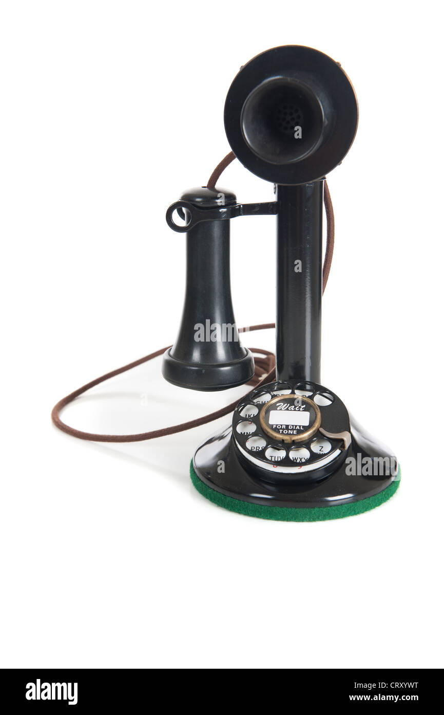 Candlestick telephone hi-res stock photography and images - Alamy