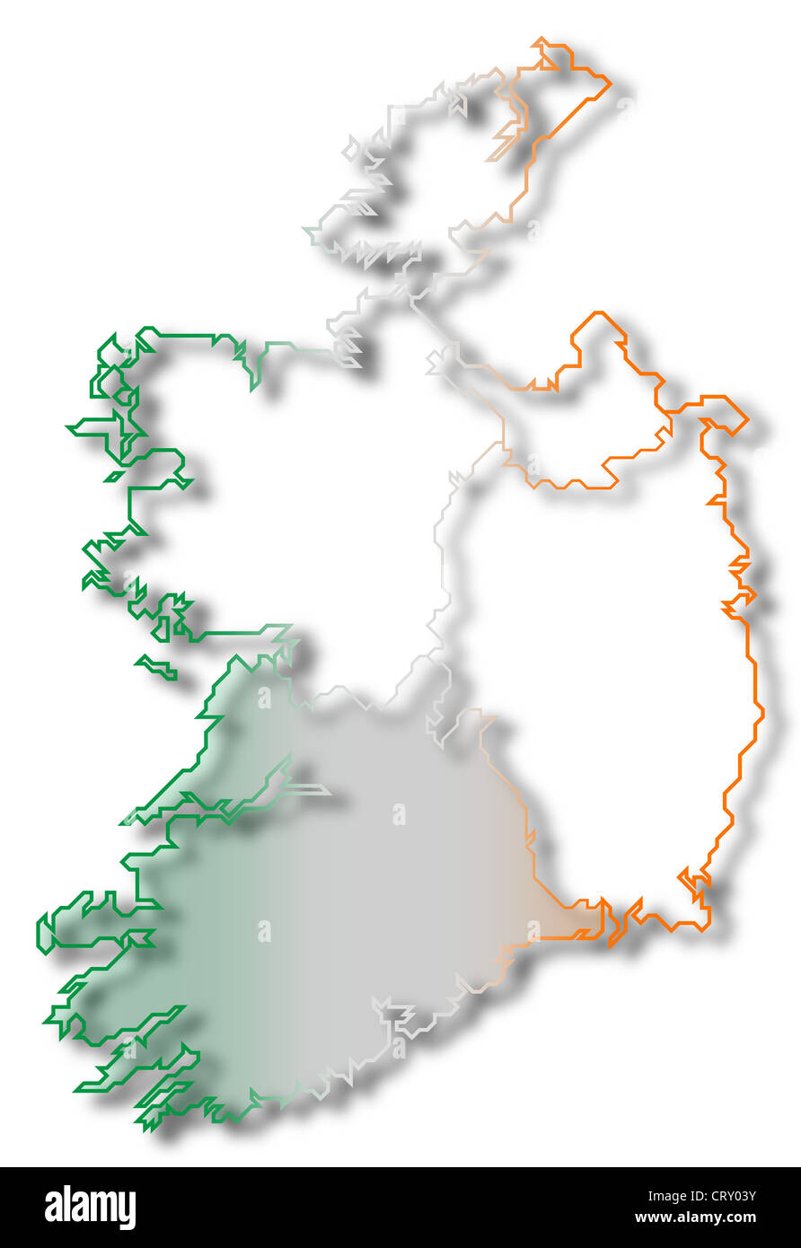 Munster ireland europe map hi-res stock photography and images - Alamy