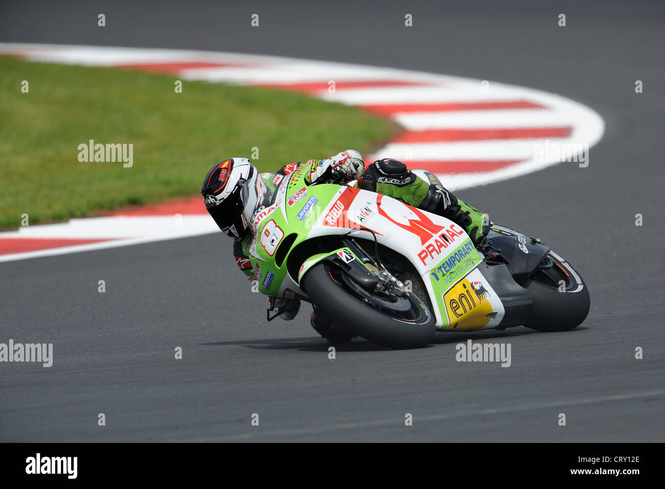 hector barbera, moto gp, 2012 Stock Photo - Alamy