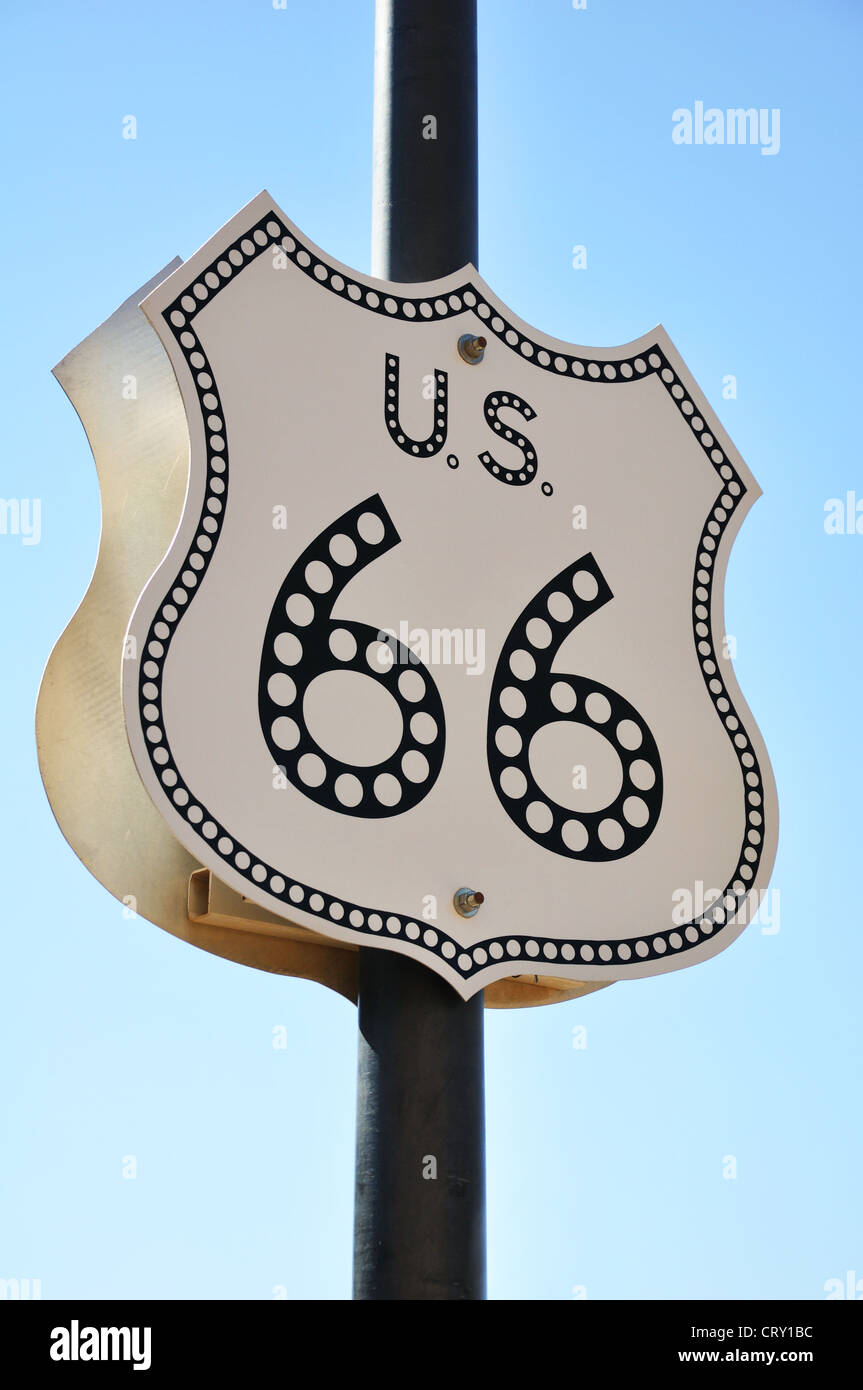 Route 66 sign, Williams, Arizona, USA Stock Photo - Alamy