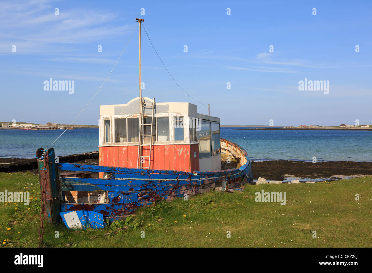 Fishing boats on orkney hi-res stock photography and images - Alamy