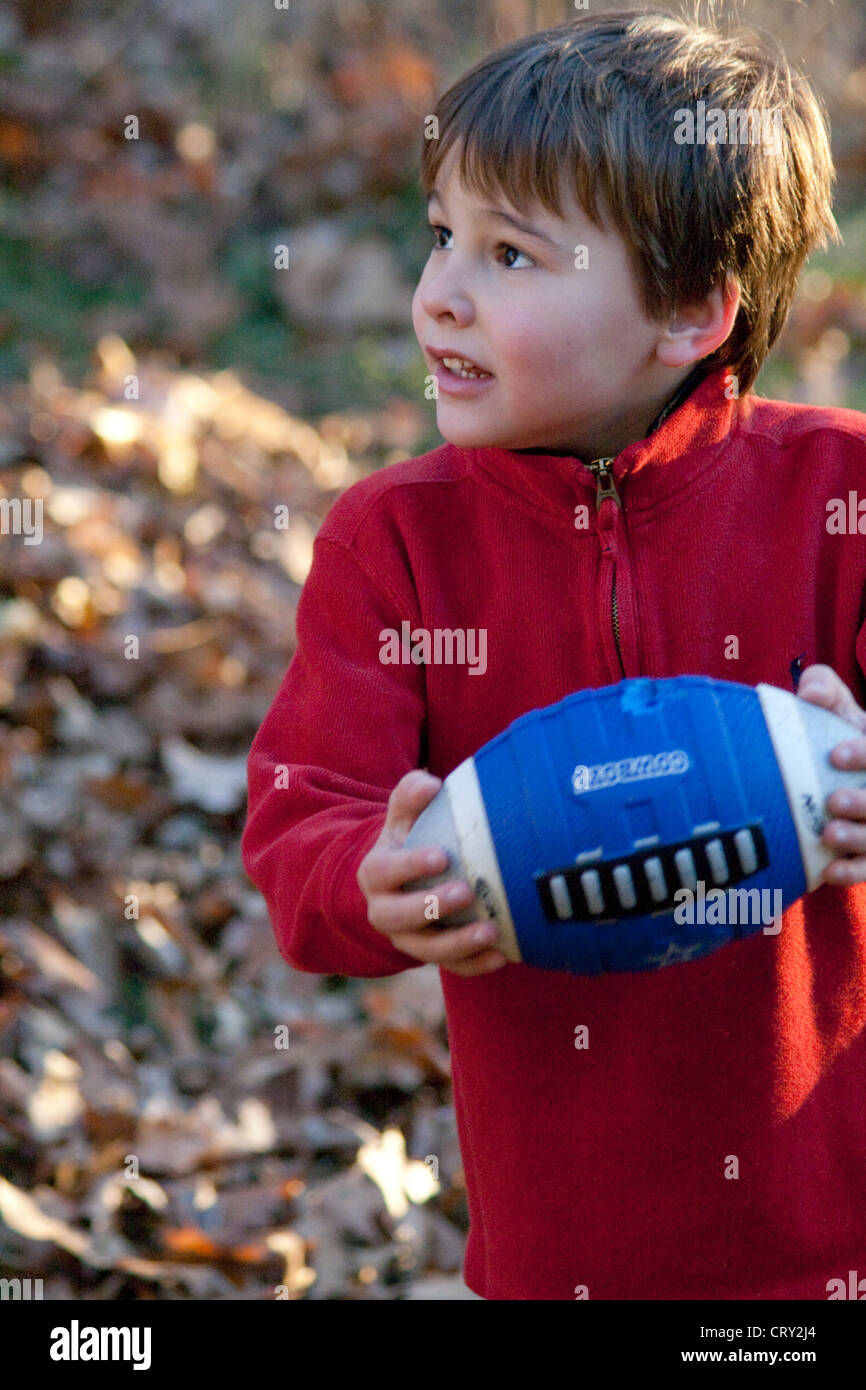 Children playing touch football hi-res stock photography and images - Alamy