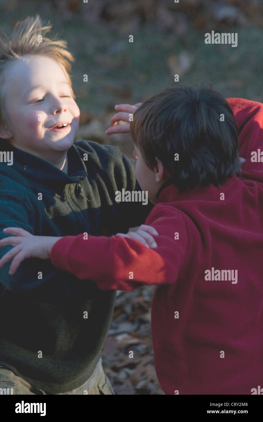 Children playing touch football hi-res stock photography and images - Alamy
