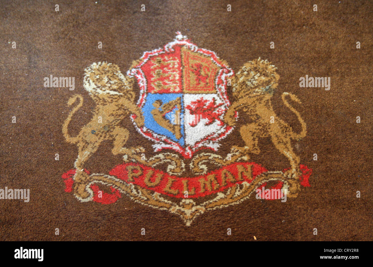 The British Pullman Brighton Belle on the platform at Victoria station ...