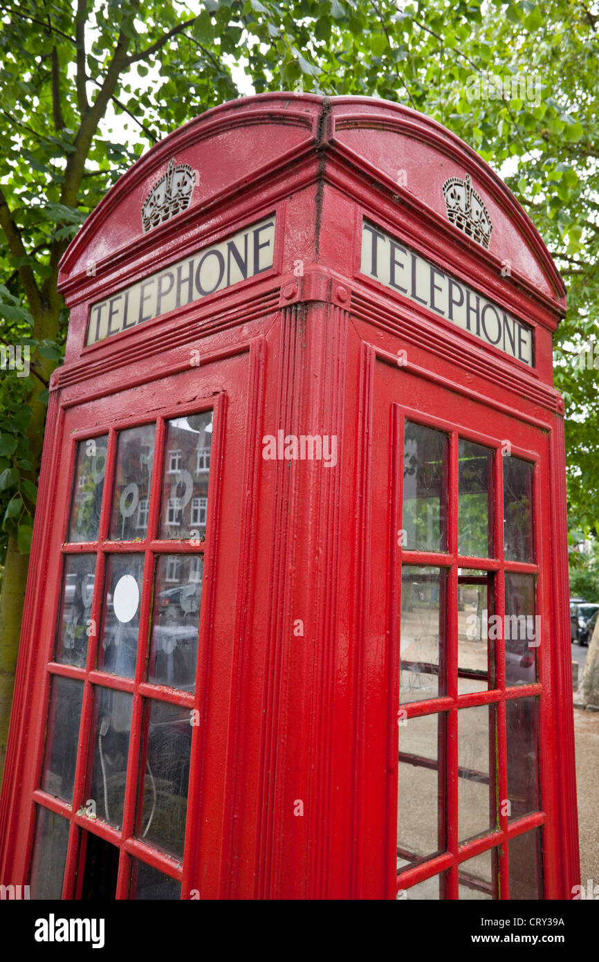 public phone box Stock Photo - Alamy
