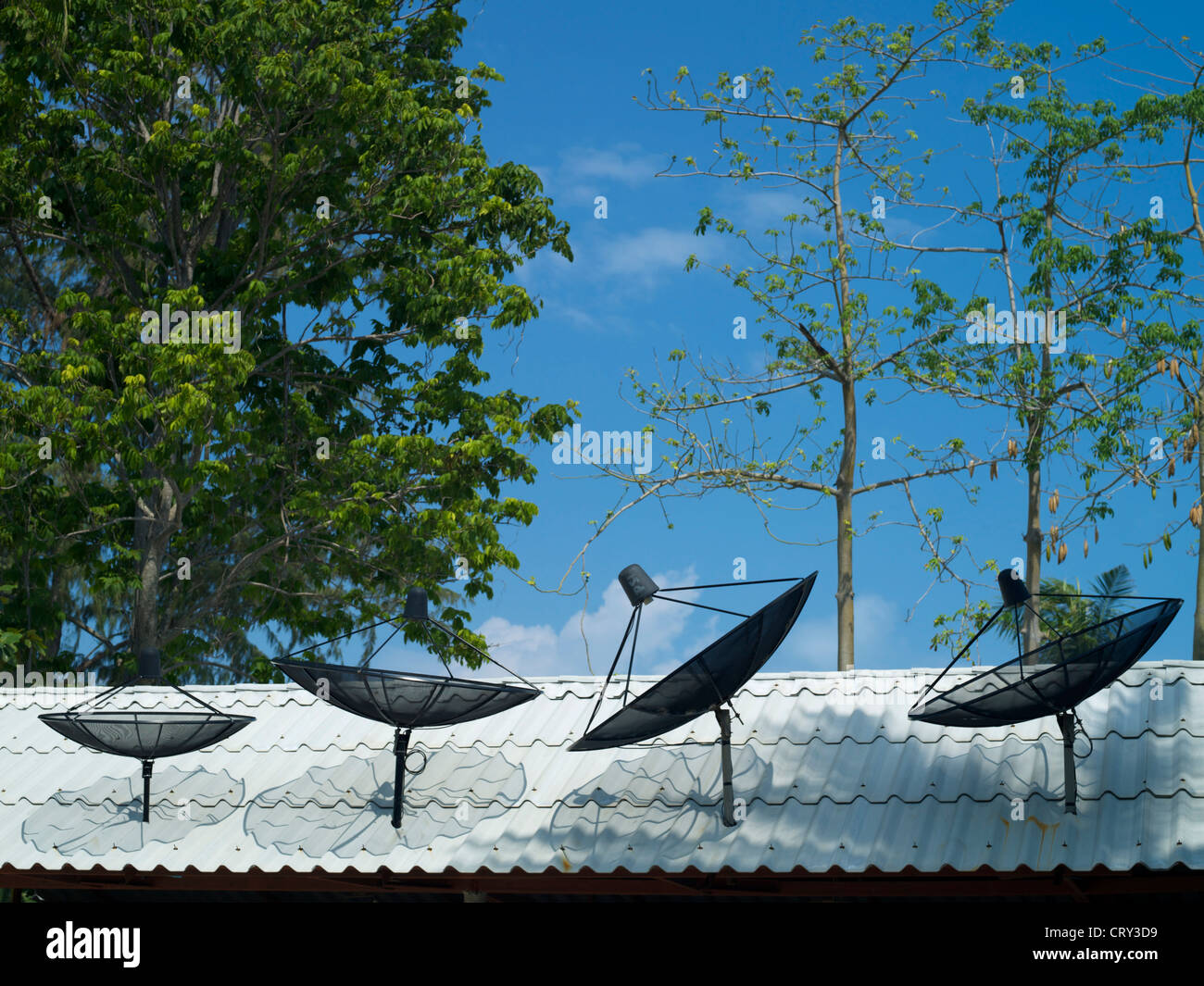 Communications Satellite Dishes High Resolution Stock Photography and ...