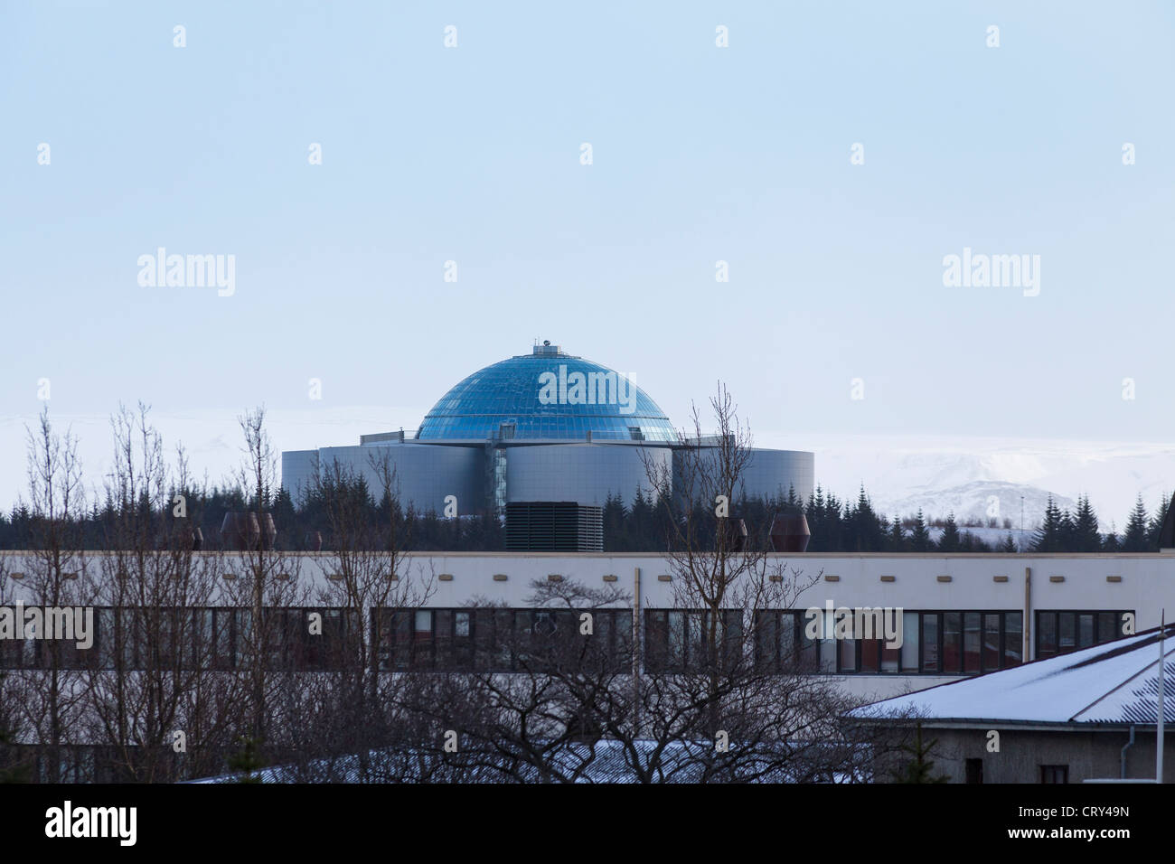 The Pearl (Perlan) Reykjavik, Iceland - contains the Saga Museum and a ...