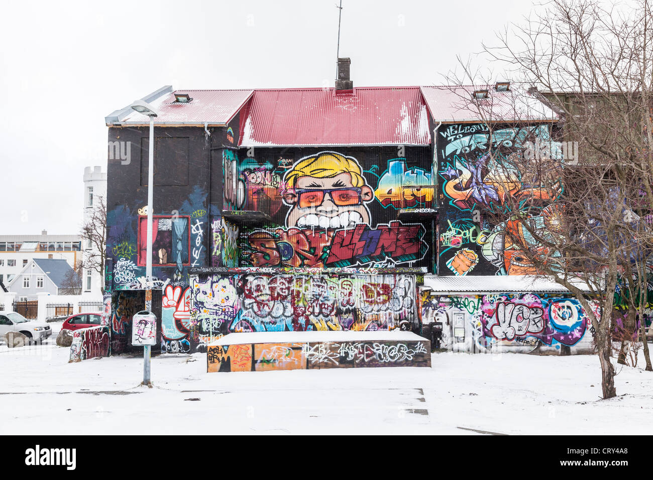 Graffiti in iceland hi-res stock photography and images - Alamy