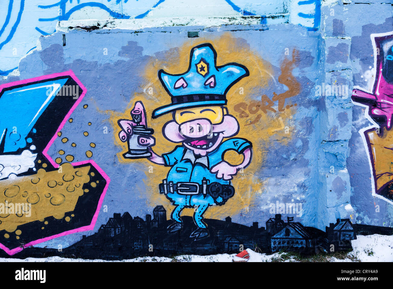 Laughing policeman hi-res stock photography and images - Alamy