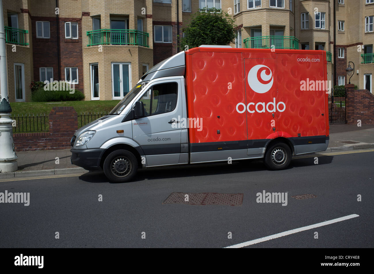 Ocado Delivery Van Stock Photo - Alamy