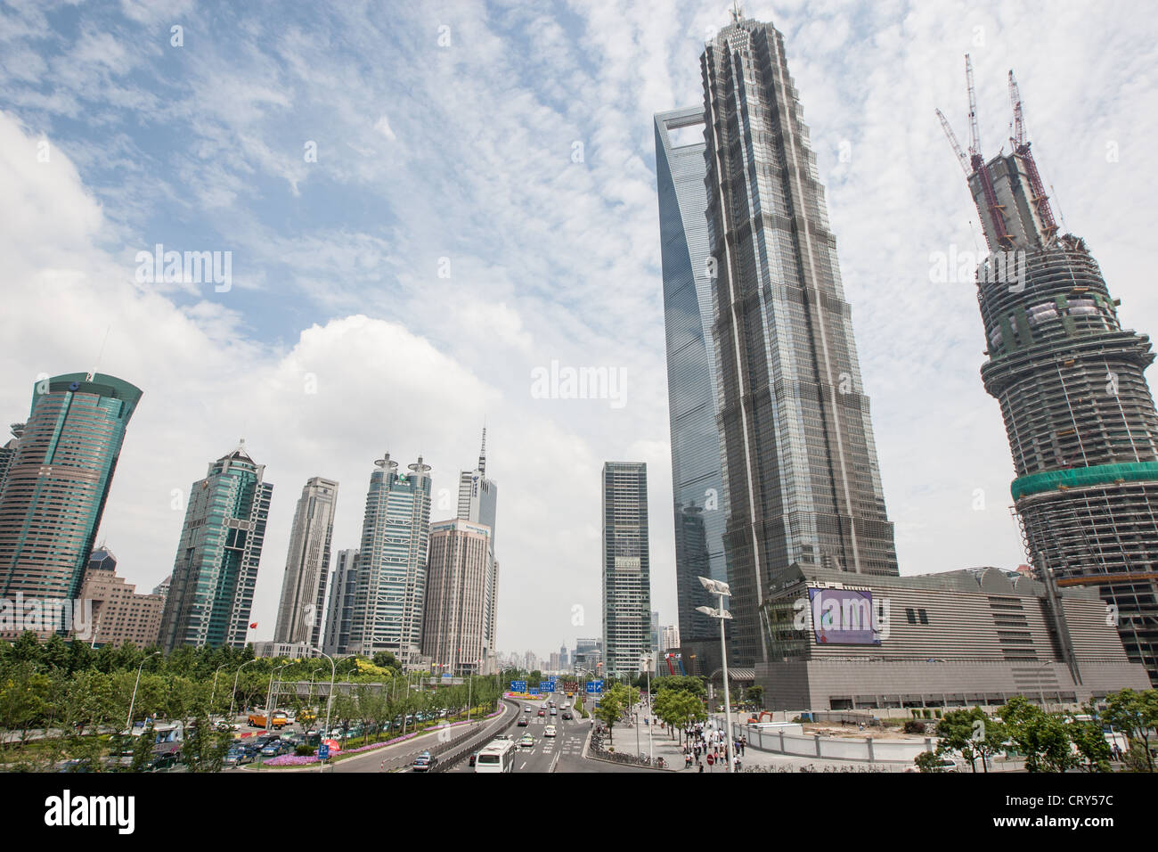 The Lujiazui Financial district, in Shanghai, China Stock Photo - Alamy
