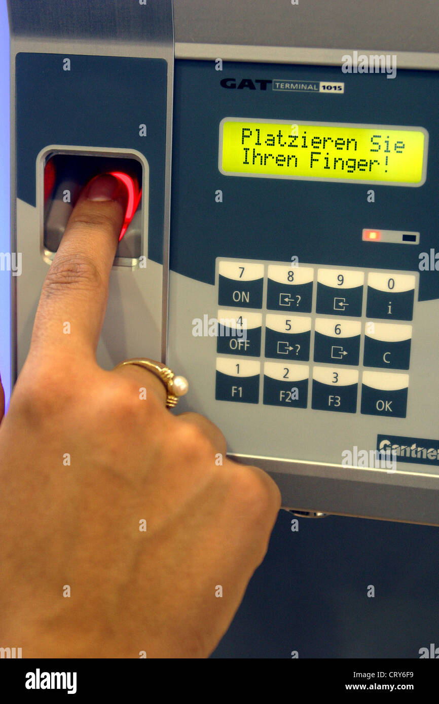 Biometric detection hi-res stock photography and images - Alamy