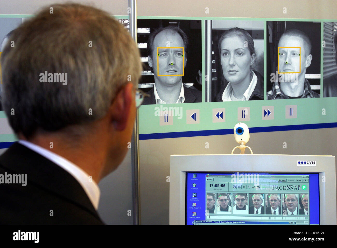 Food, SECURITY Exhibition, biometric identification Stock Photo - Alamy