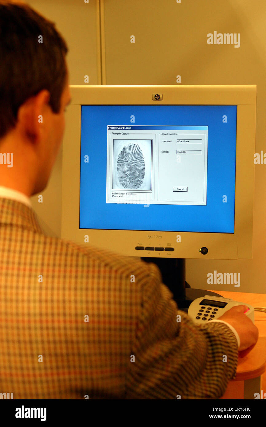 Food, SECURITY Exhibition, biometric identification Stock Photo - Alamy