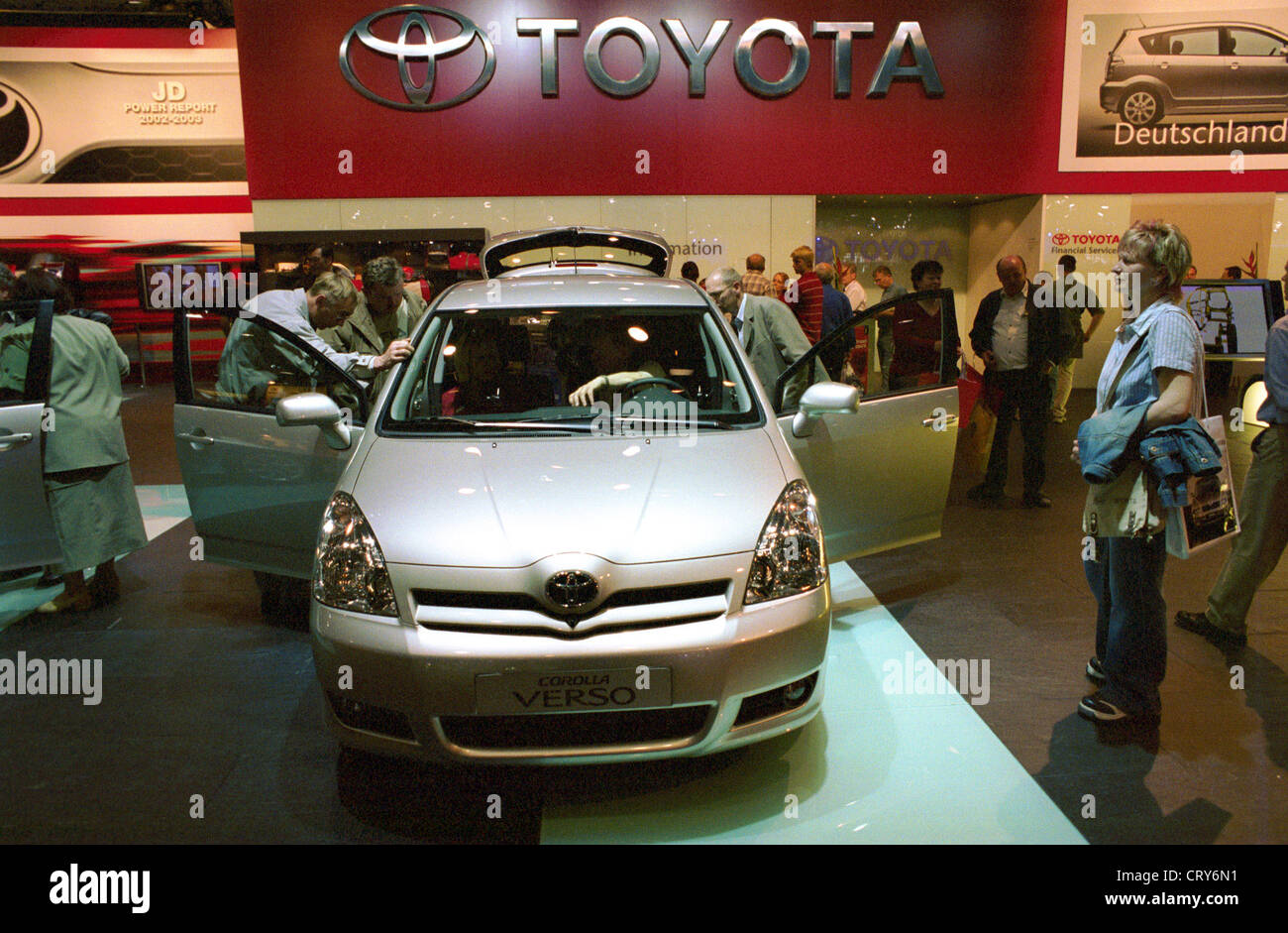 Toyota corolla show hi-res stock photography and images - Alamy