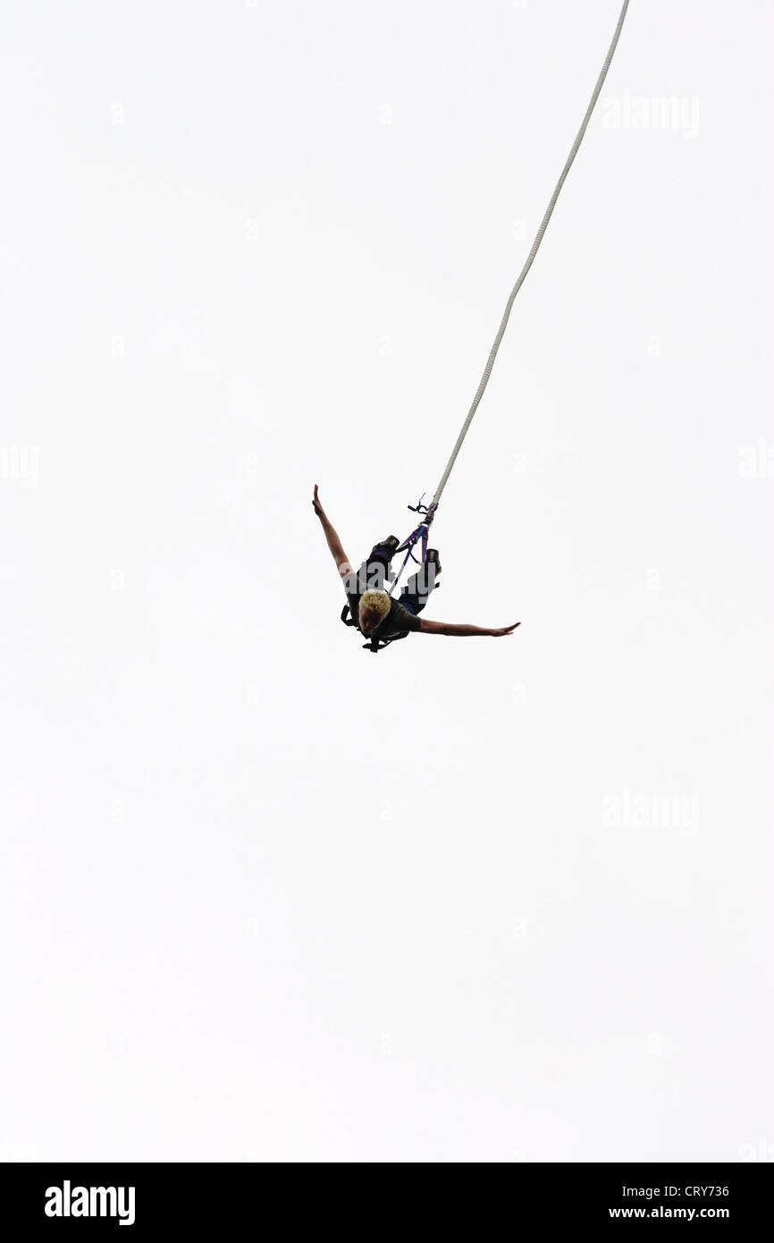 Bungee man vertical hi-res stock photography and images - Alamy