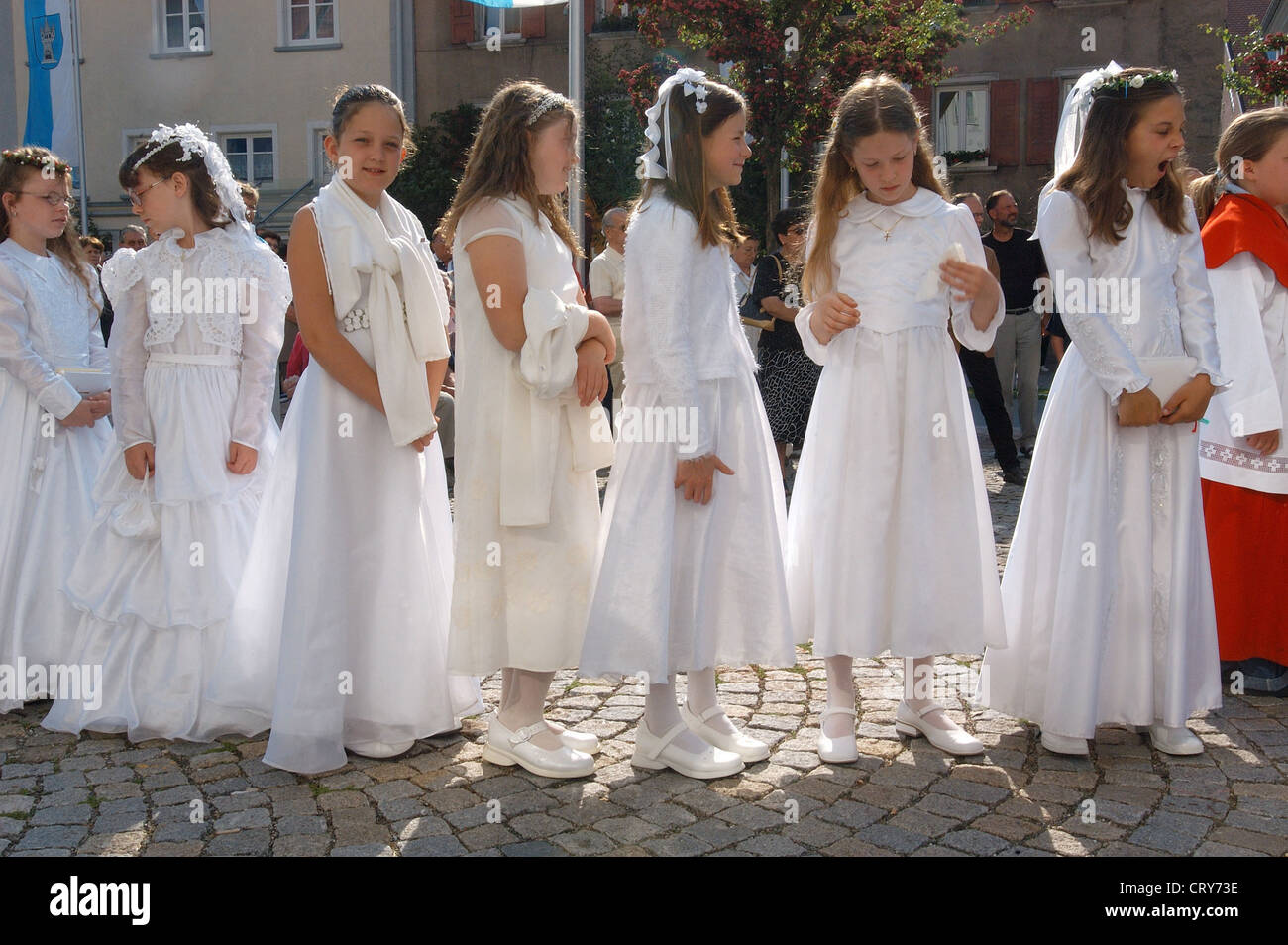 Corpus Christi procession in the Black Forest Stock Photo - Alamy