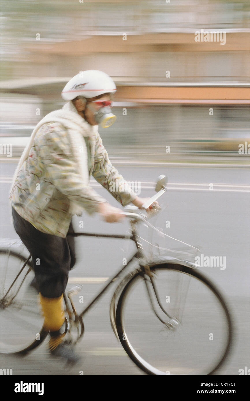 PROTECTION AGAINST AIR POLLUTION Stock Photo - Alamy