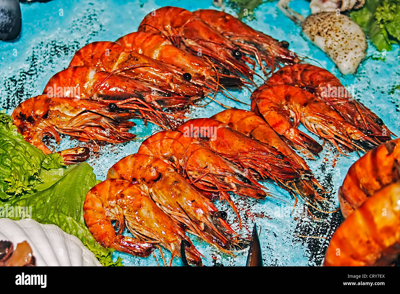 Arrangement cooking different varieties fish hi-res stock photography and images - Alamy