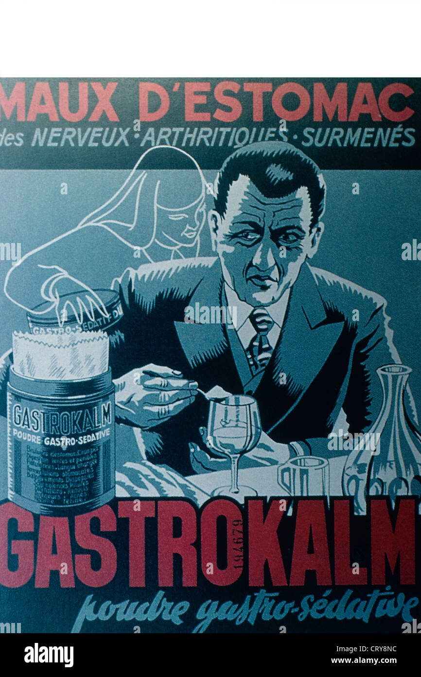 VINTAGE MEDICAL ADVERTISEMENT Stock Photo - Alamy