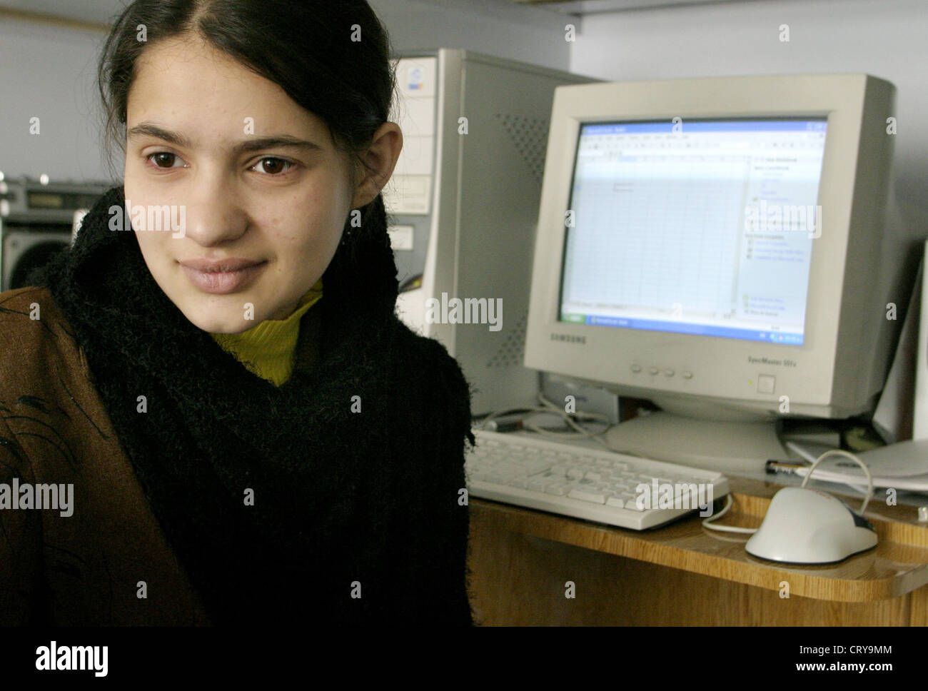 Private computer course Stock Photo - Alamy